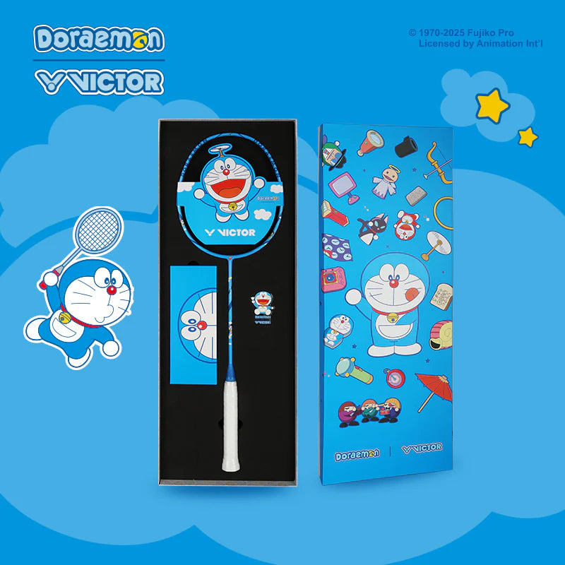 Victor X Doraemon Badminton Racquet Giftbox DriveX-DRM GB 4UG5 ...