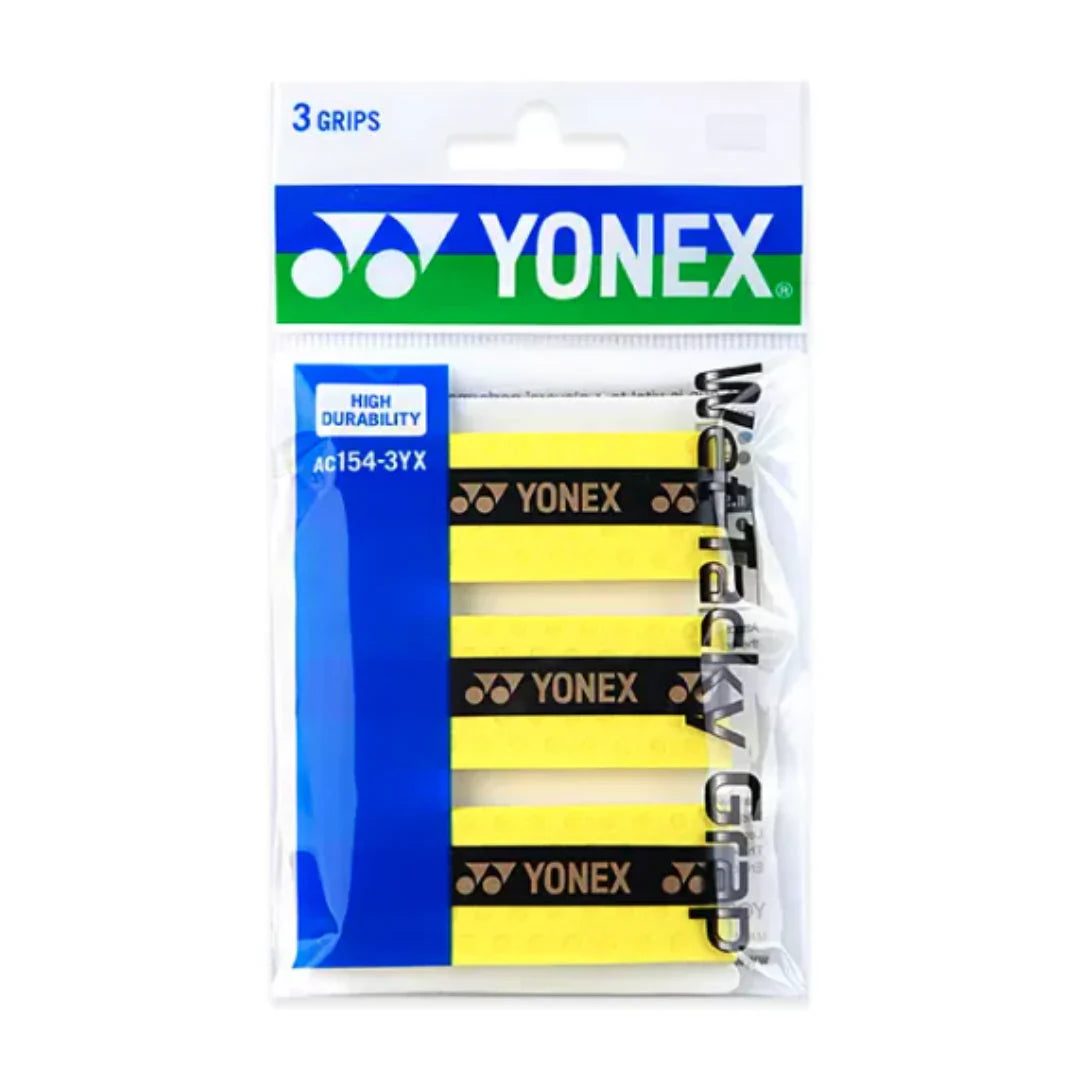 Yonex Wet Tacky Grap Grip AC154-3EX Pack Of 3 – Badminton Mart