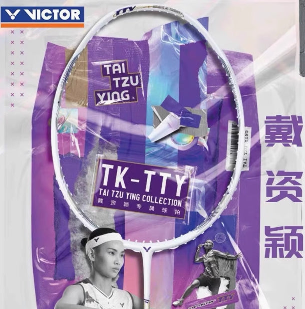 Victor Thruster TTY Badminton Racquet 4UG5 White – Badminton Mart
