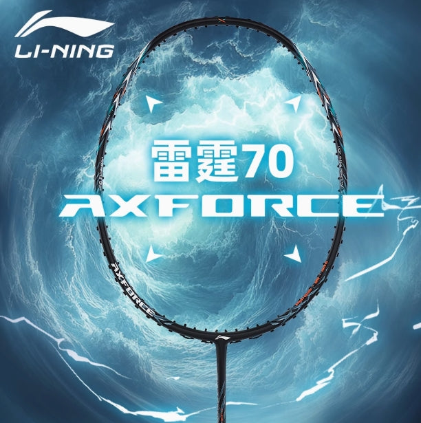 Li-Ning Axforce 70 Wolf Badminton Racquet 4UG5 Grey – Badminton Mart